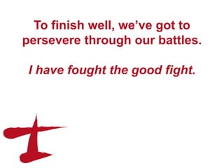 The Warrior's Perseverance | PPT