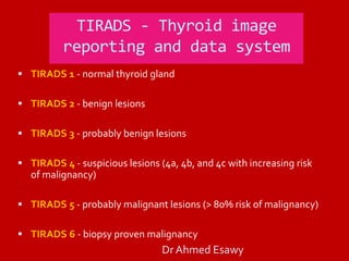 thyriod gland imaging part 3 (benign malignant thyriod nodule) Dr Ahmed ...