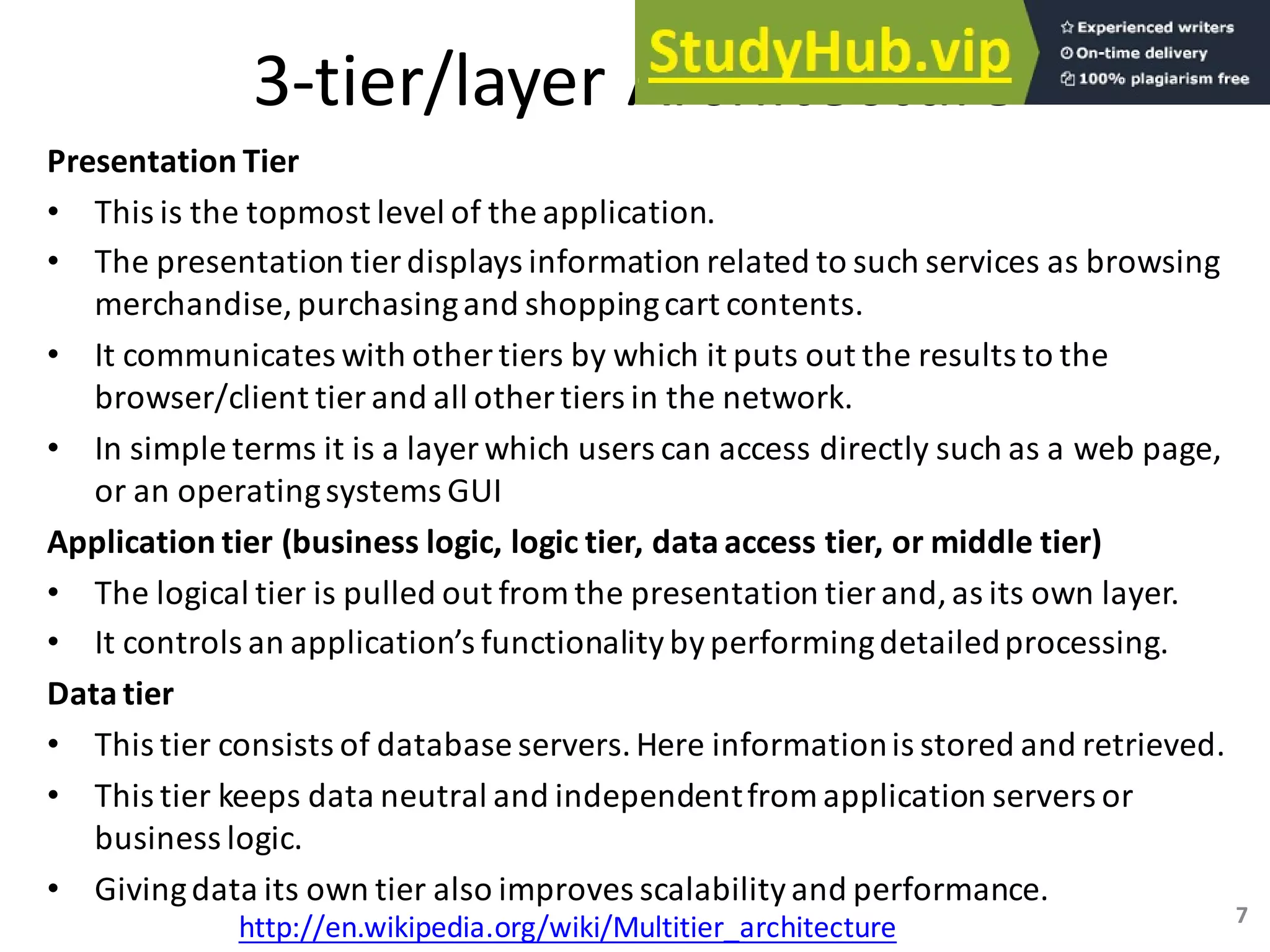 3-Tier Architecture Step By Step Exercises | PDF