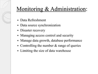 3 tier data warehouse | PPTX