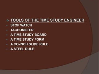 3...time study 07 | PPTX | Mechanical and Industrial Engineering ...