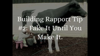3 Tips to Build Rapport With Anyone | PPTX