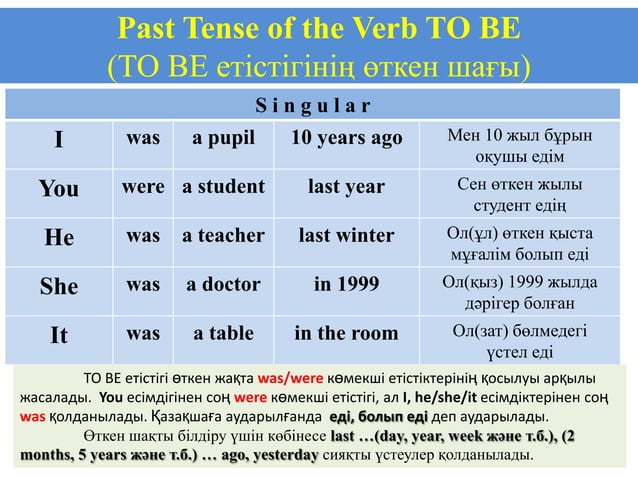 3.to be present & past simple | PPTX