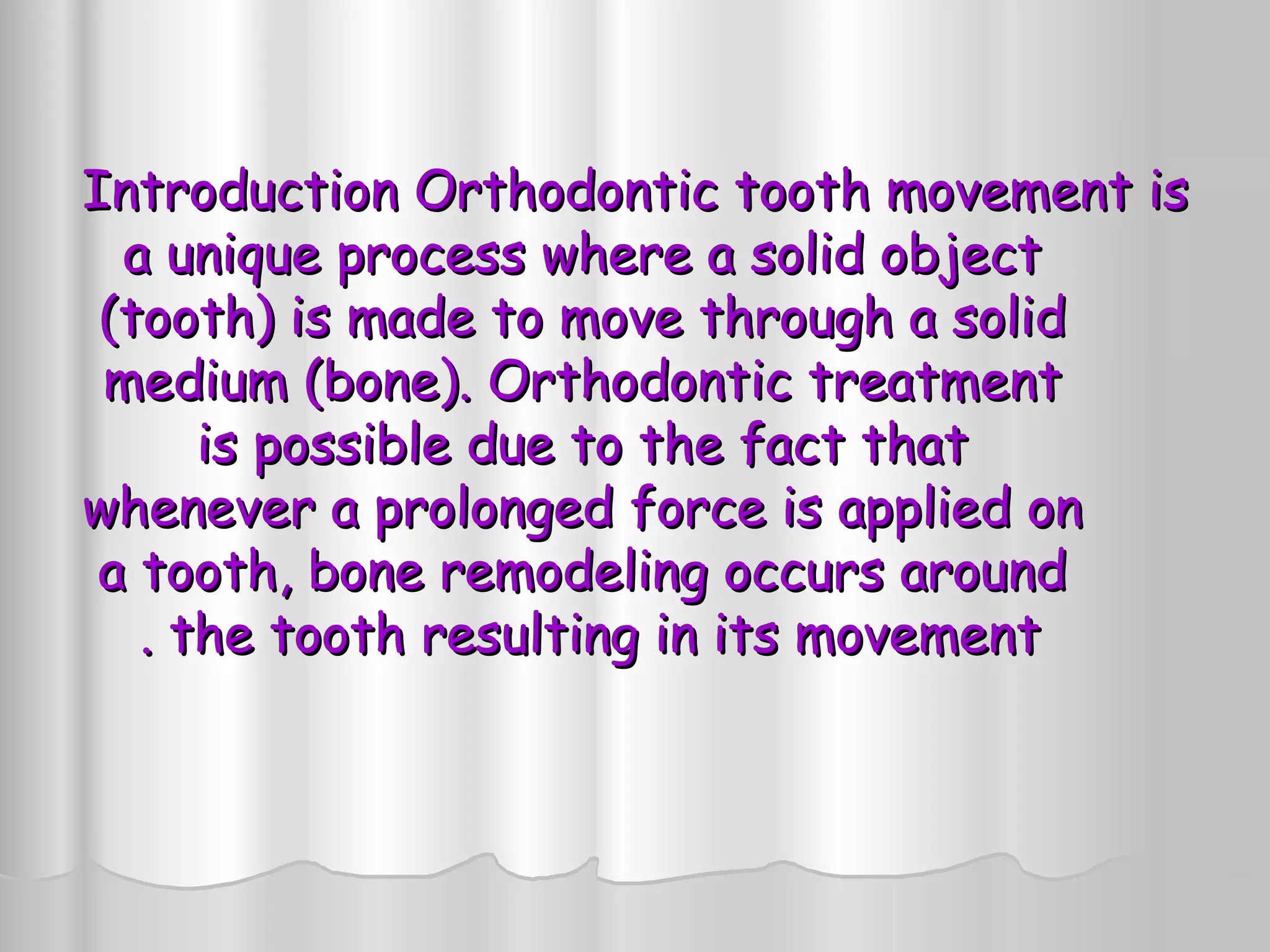 3. tooth movement | PPT