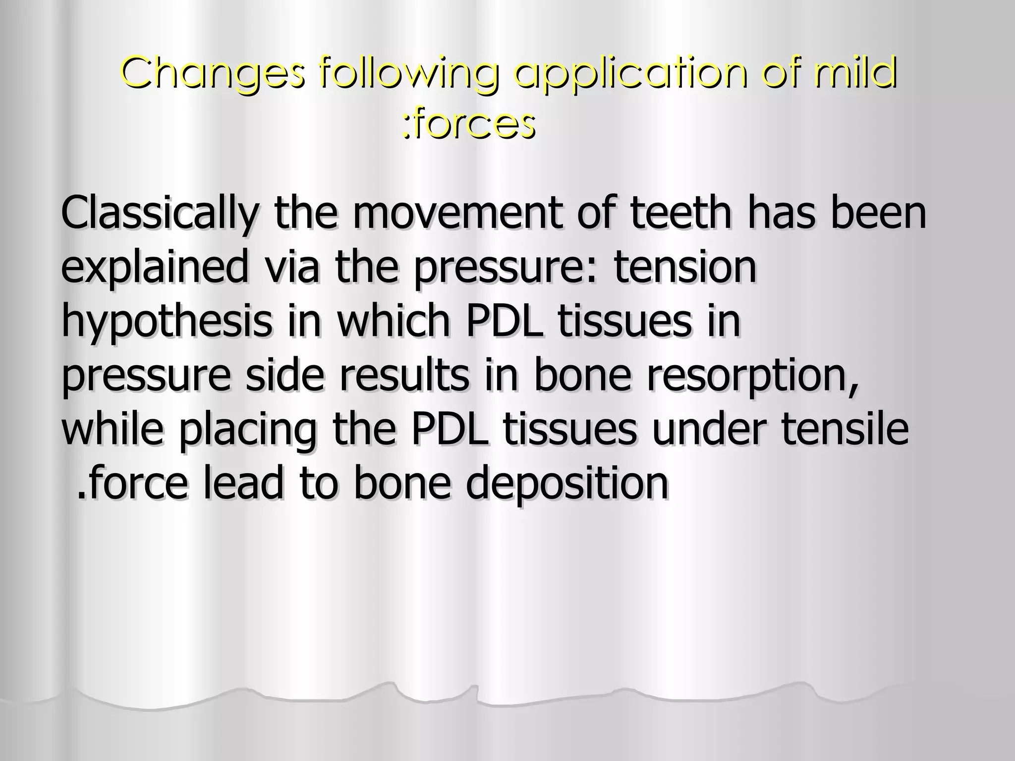 3. tooth movement | PPT