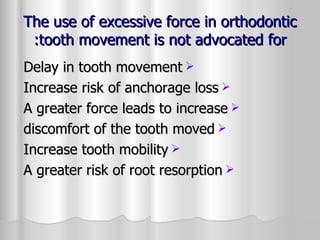 3. tooth movement | PPT