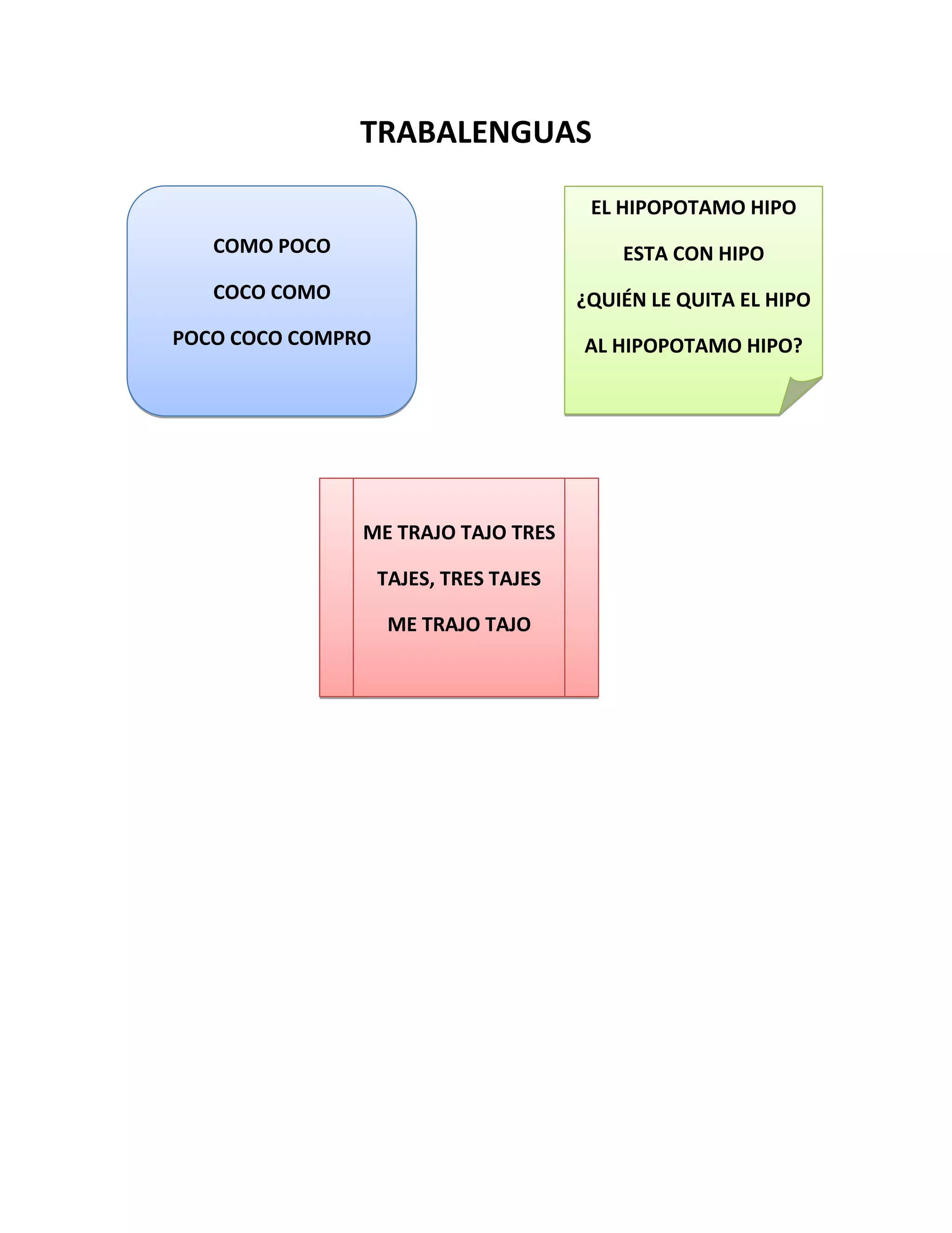 3. trabalenguas | DOCX