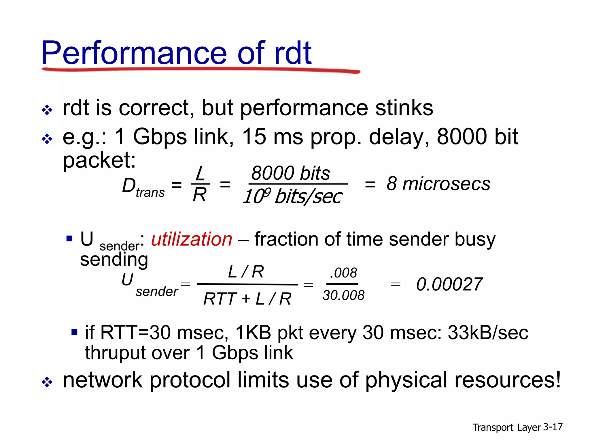 Ch3 transport layer Network | PPT