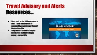 Travel Security-How to Stay Safe While Abroad | PPTX