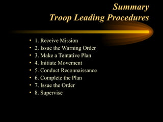 3-Troop-Leading-Procedures-1.ppt rotc ppt | PPT