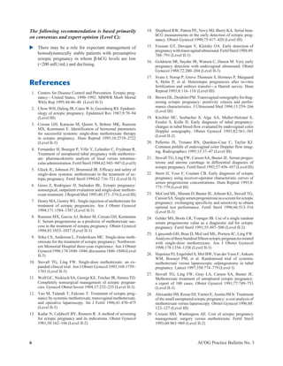 3 tubal pregnancy medical management 1998 | PDF