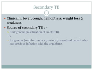 Tuberculosis MBBS FIRST YEAR MICROBIOLOGY | PPTX
