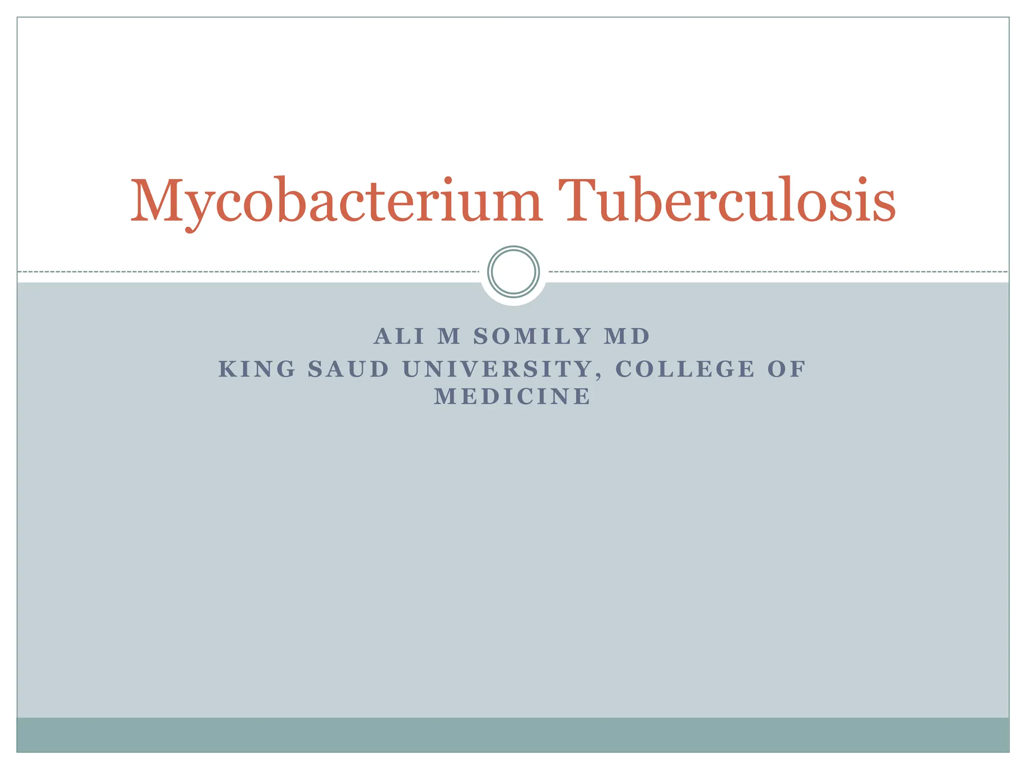 Impact of tuberculosis pathogenesis and management | PPTX