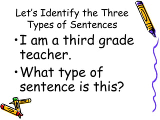 3 - types of sentences ppt | PPT