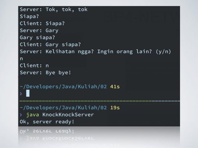 Mobile Programming - 3 UDP | PPT