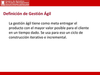 Metodologías Ágiles en la Gestión de Proyectos - Ulises Martins | PPS