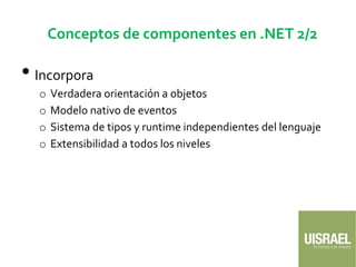 3- Unidad 1: Introducción a la Plataforma .Net