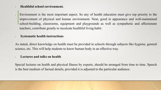 HEALTH EDUCATION | PPTX