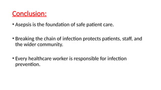 GBSN - Microbiology (Medical and Surgical Asepsis) | PPTX