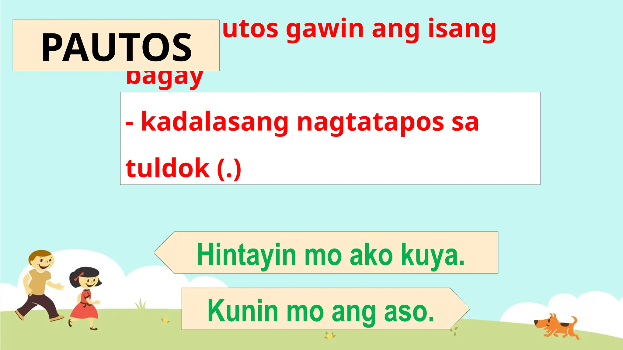 Ang Iba't Ibang Uri ng mga Pangungusap.pptx