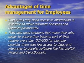 3. use of ict in time management | PPT