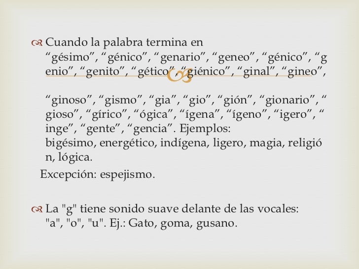 Palabras Que Terminen Con Gia - slingo