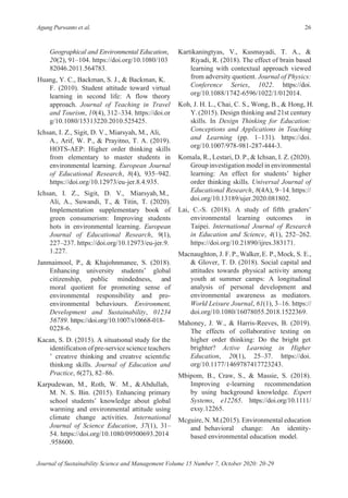 ESBOR DURING COVID-19: ANALYSIS STUDENTS ATTITUDE FOR DEVELOP 21st ...