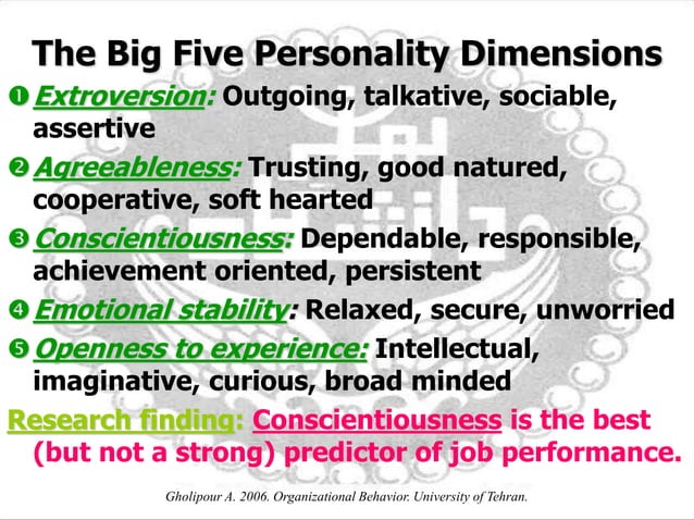 3 values,attitudes,personality&emotions | PPT