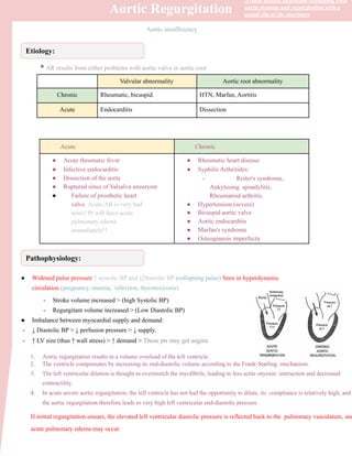 3-Valvular Heart Diseases (VHD).pdf notes | PDF