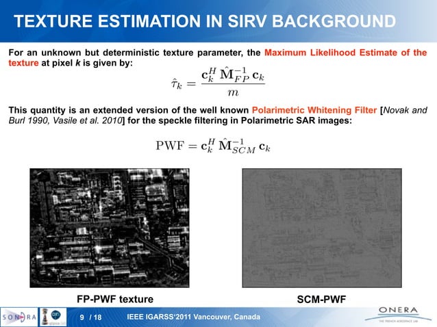 HETEROGENEOUS CLUTTER MODEL FOR HIGH RESOLUTION POLARIMETRIC SAR DATA ...