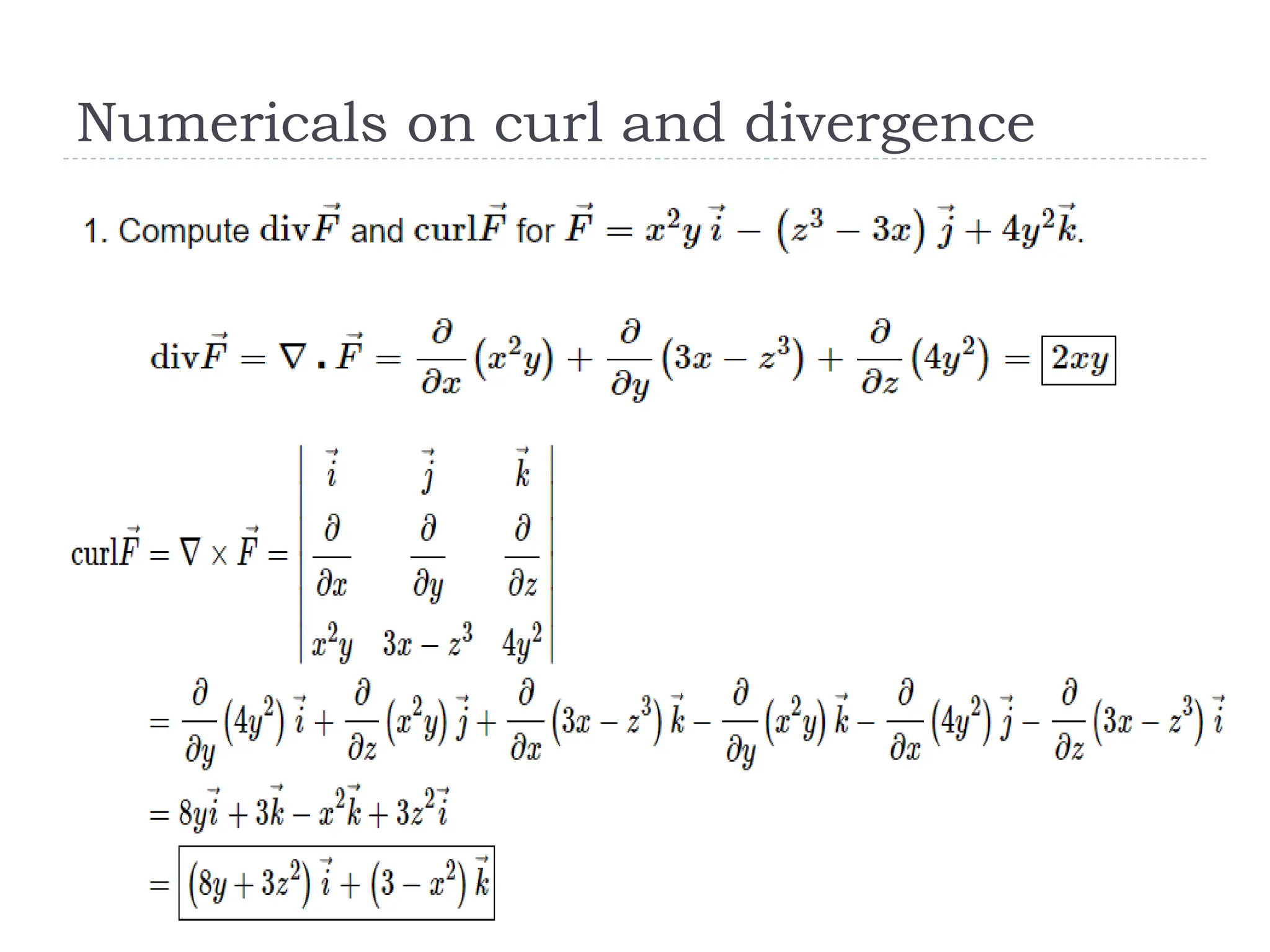 Advanced Concepts In Vector Calculus Exploring Gradients Divergence And Curl Through