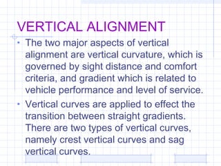 3 vertical alignment of road by Malyar Talash | PPT