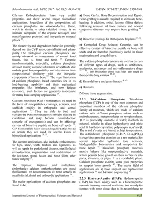 BIOMEDICAL APPLICATIONS OF CERAMIC NANOMATERIALS: A REVIEW | PDF