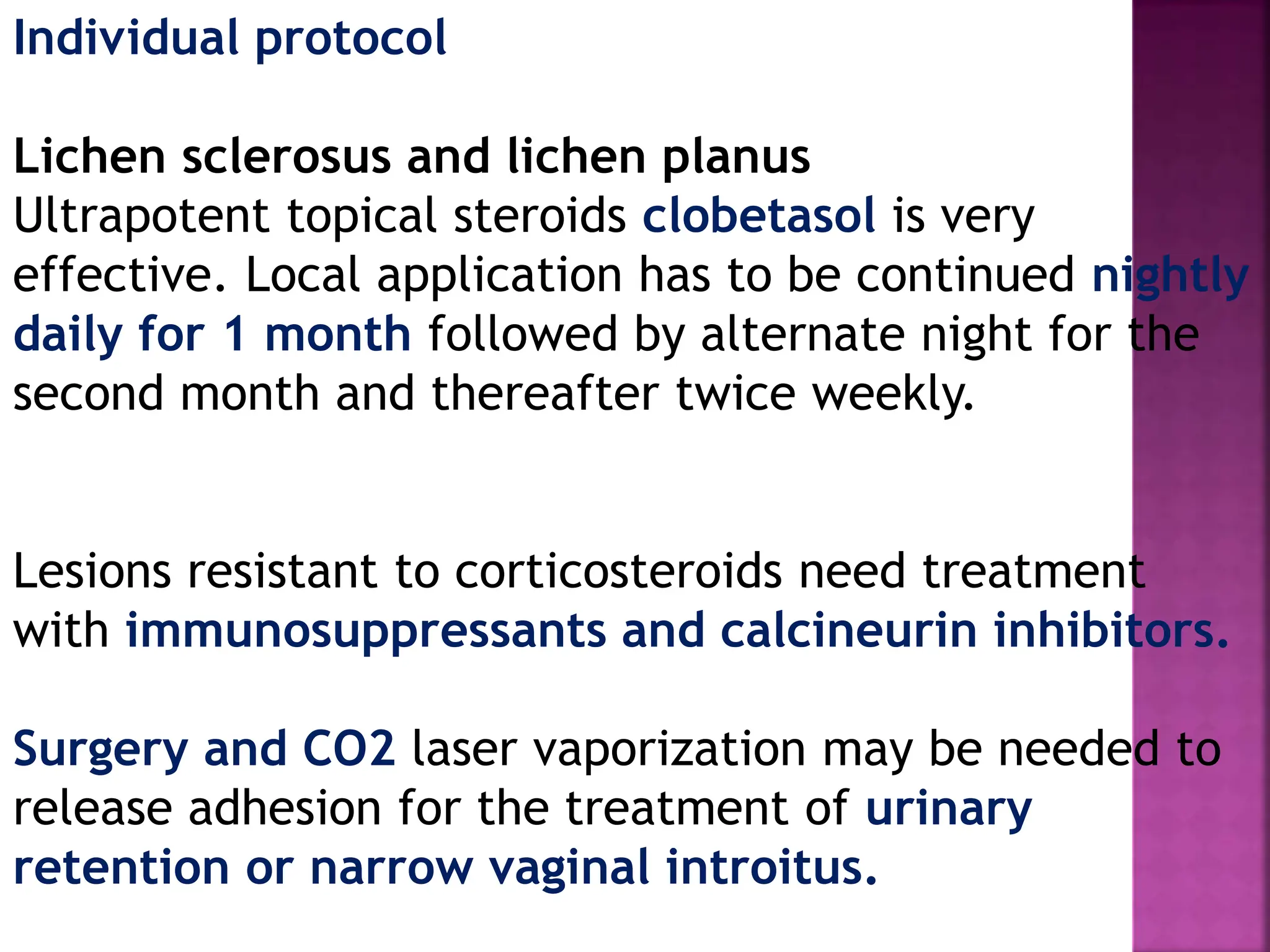 3-Vulvar dystrophies. Erosion of cervix. Ectropion. Cervical ...