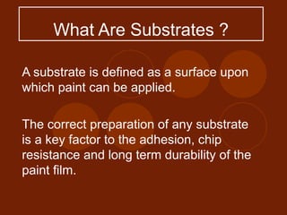 What_Are_Substrates used in car body in BIW | PPT