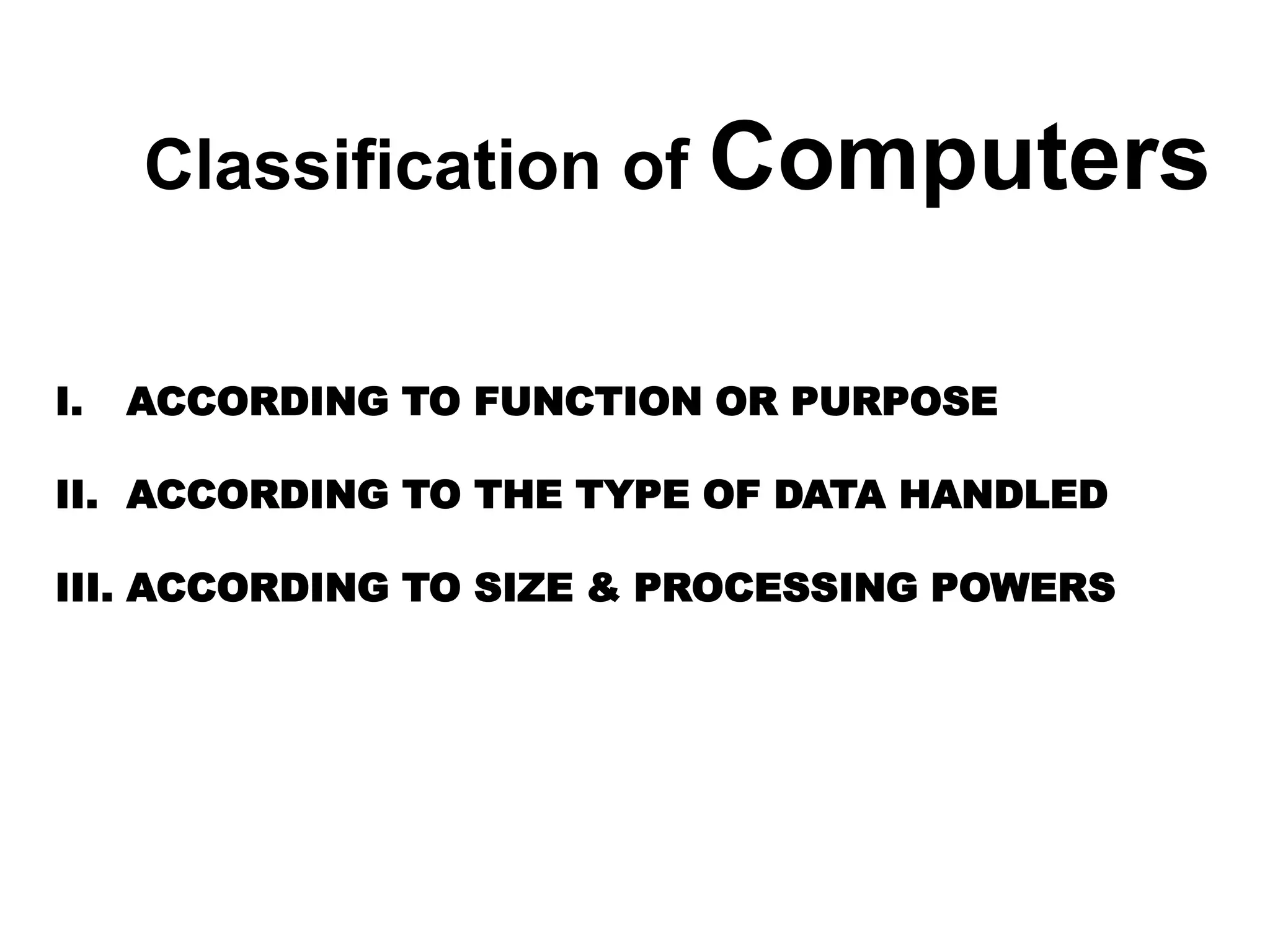 What is a computer? | PPTX