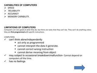 What is a computer? | PPTX