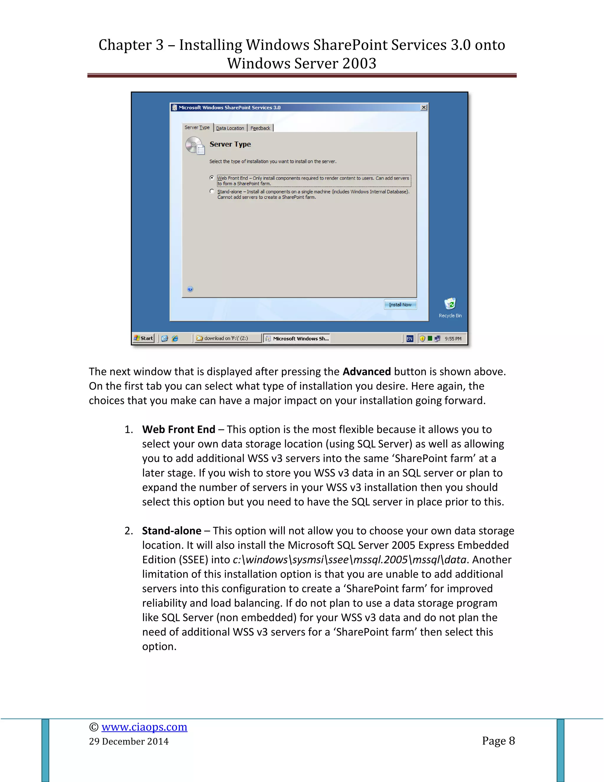 Windows Server Install | PDF