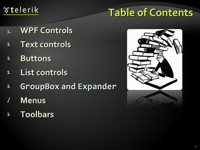 WPF Controls | PPT | Desktop Publishing | Computer Software and Applications