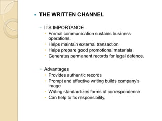 3 Written Communication | PPTX