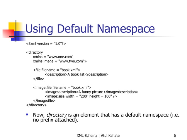 3 xml namespaces and xml schema | PPT