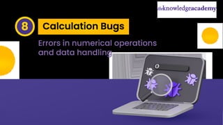Uncover the different types of software bugs that could affect your ...