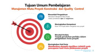 30-08-2022 Project Quality Management - Quality Control.pptx