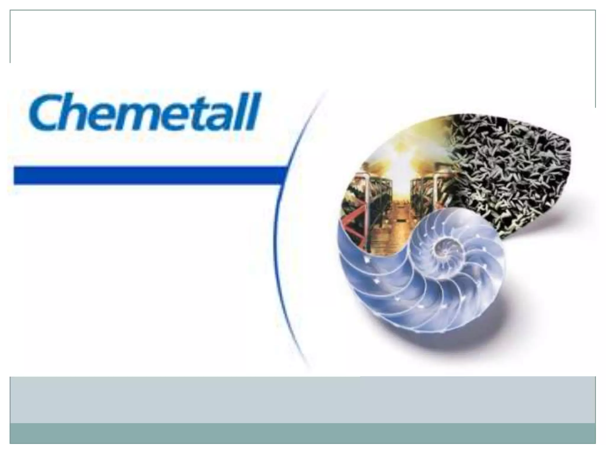 CHEMETALL COMPANY. | PPTX
