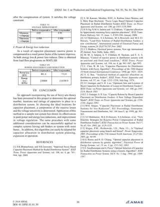 Optimal Capacitor Placement in Distribution System using Fuzzy Techniques | PDF | Gas and ...