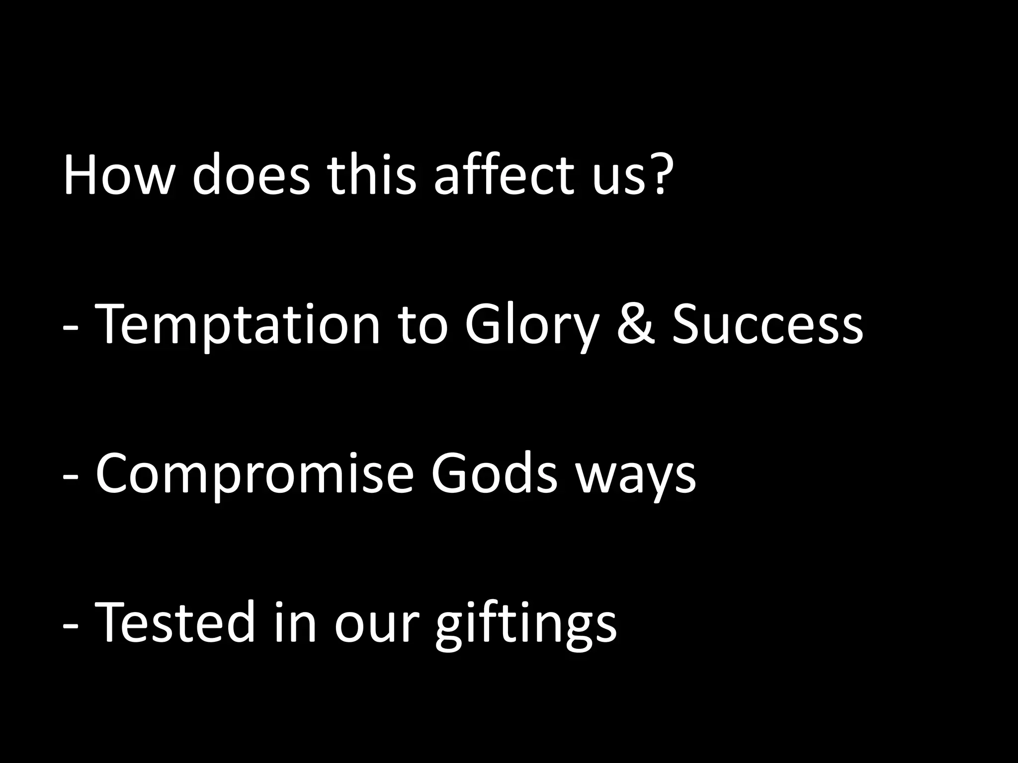 The temptation of jesus | PPTX