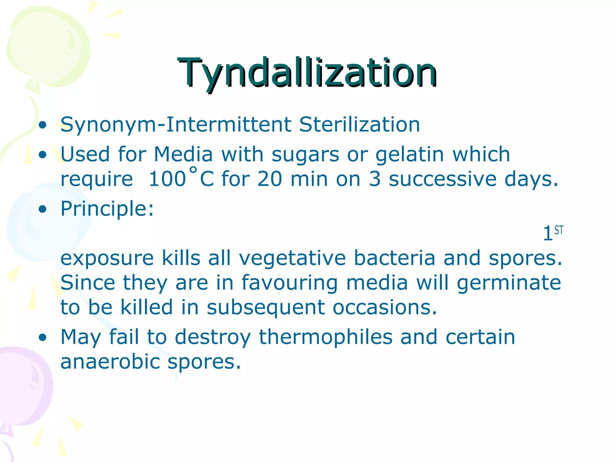 Moist Heat Sterilization- a review | PPT