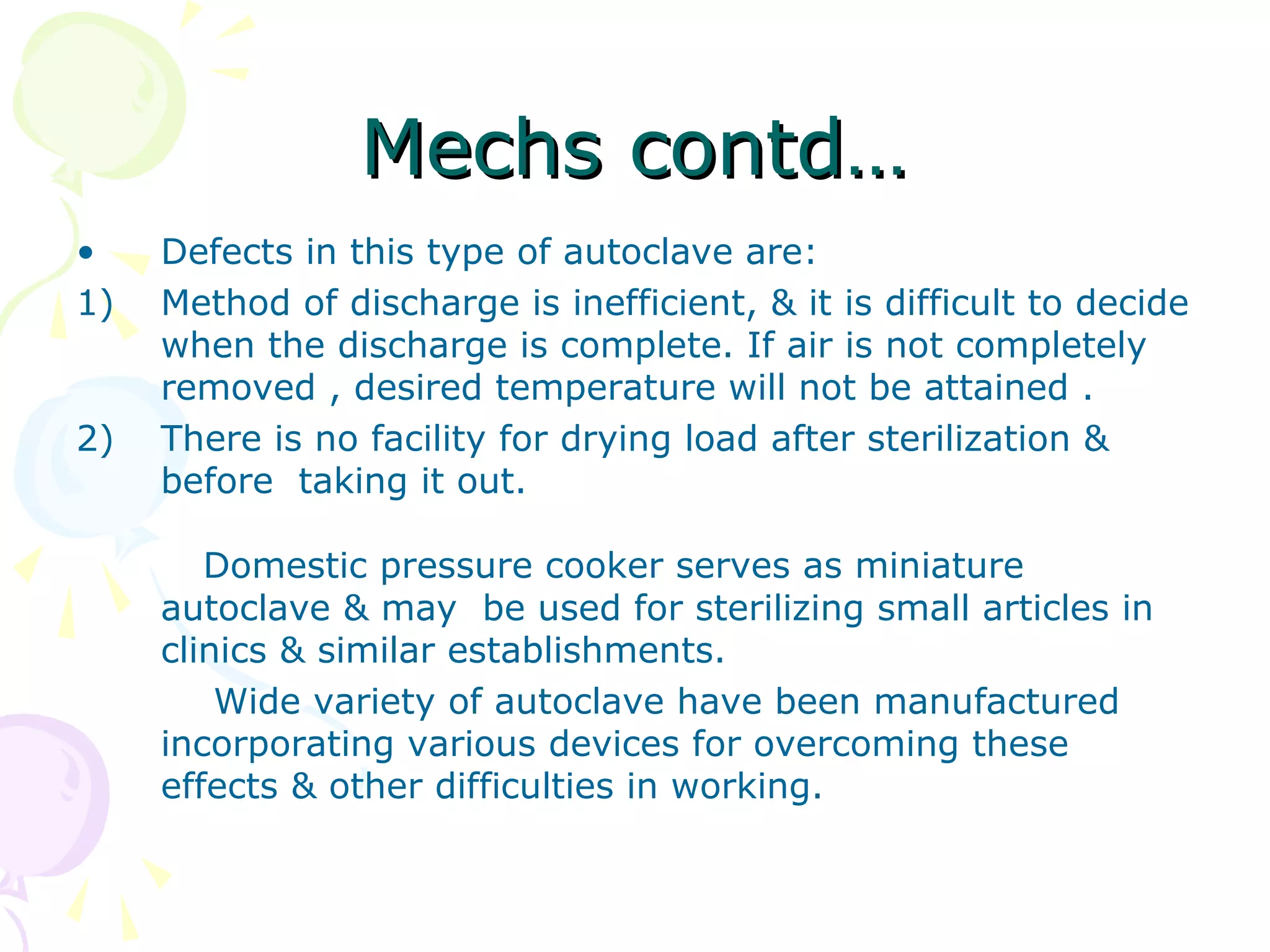 Moist Heat Sterilization- a review | PPT