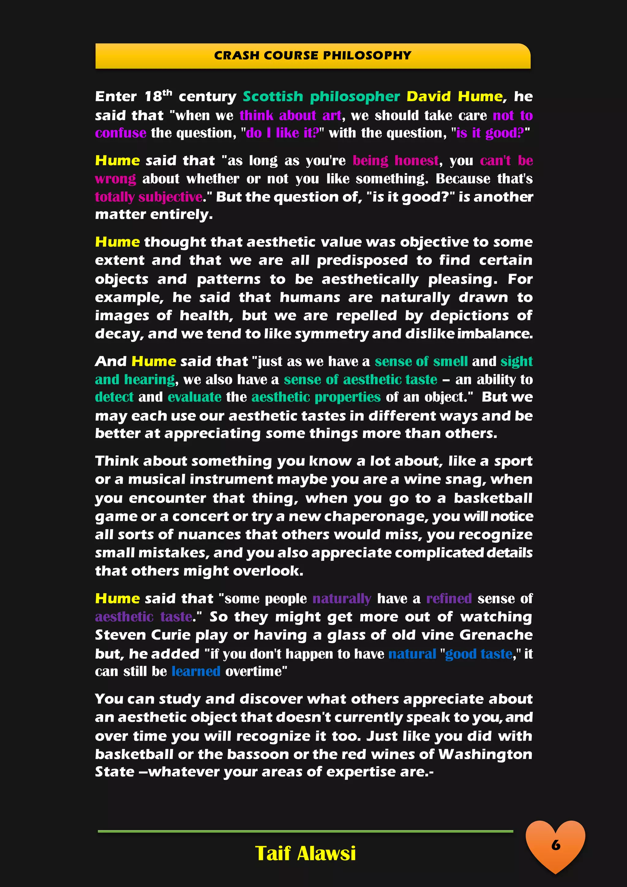 Aesthetic Appreciation: Philosophy | PDF | Modern Art | Fine Art