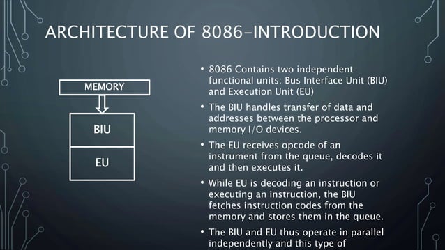 30. 8086 microprocessor pipelined architecture | PPTX | Operating Systems | Computer Software ...